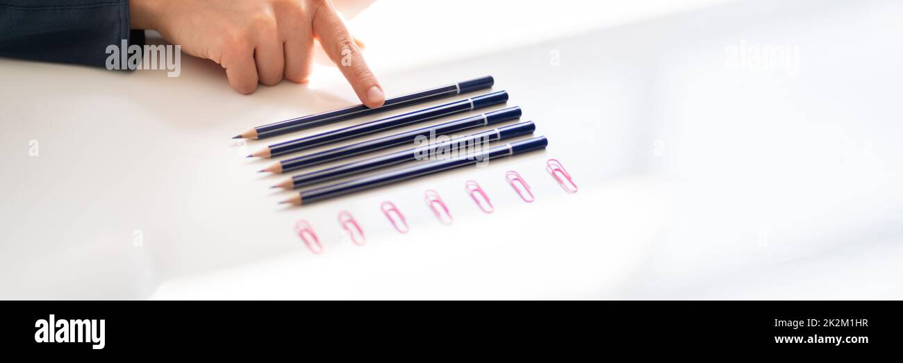 Obsessed Compulsive Perfectionist With OCD Disorder Stock Photo - Alamy