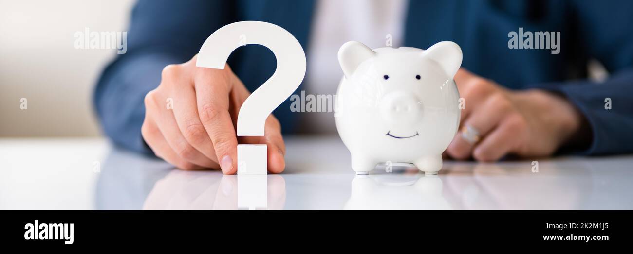Money question mark hi-res stock photography and images - Alamy