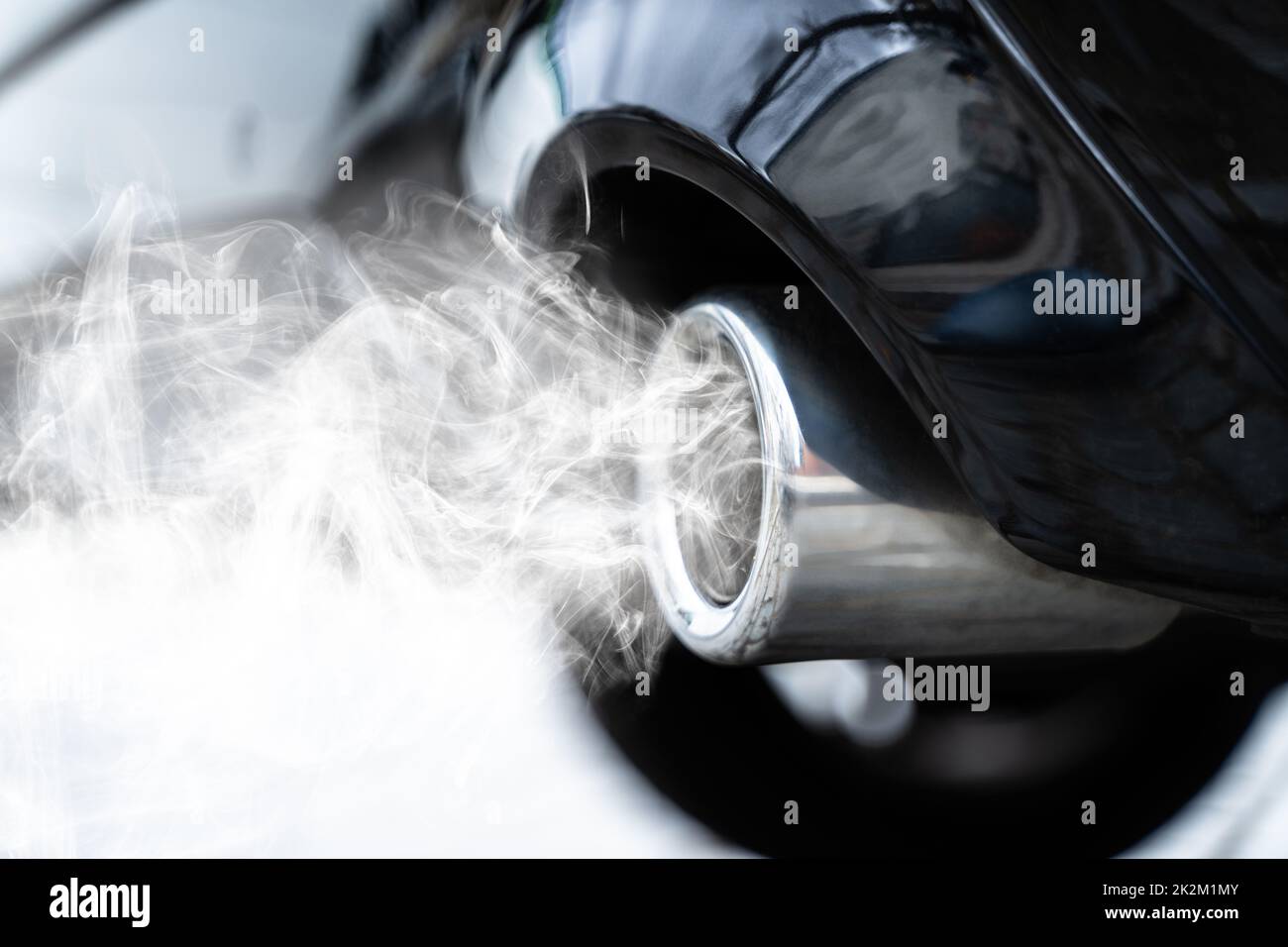 Dirty Engine Motor Exhaust Stock Photo - Alamy