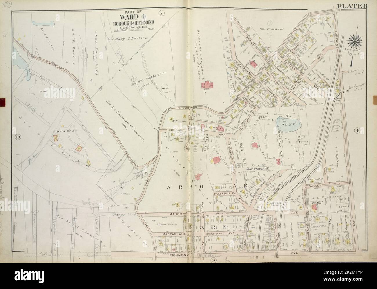 Cartographic, Maps. 1917. Lionel Pincus and Princess Firyal Map ...