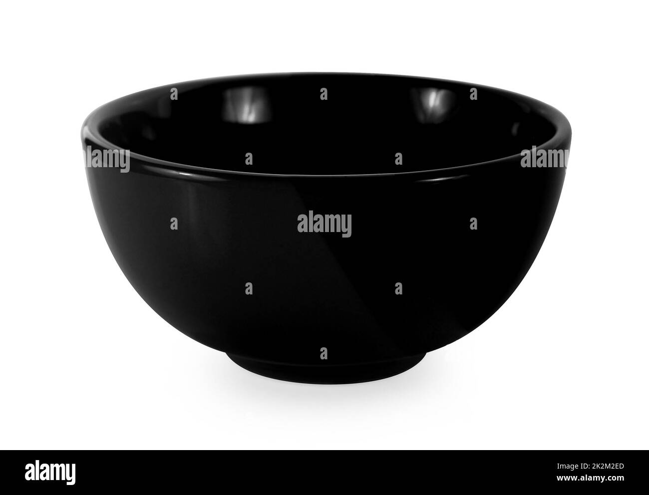 empty bowl isolated on white background Stock Photo - Alamy