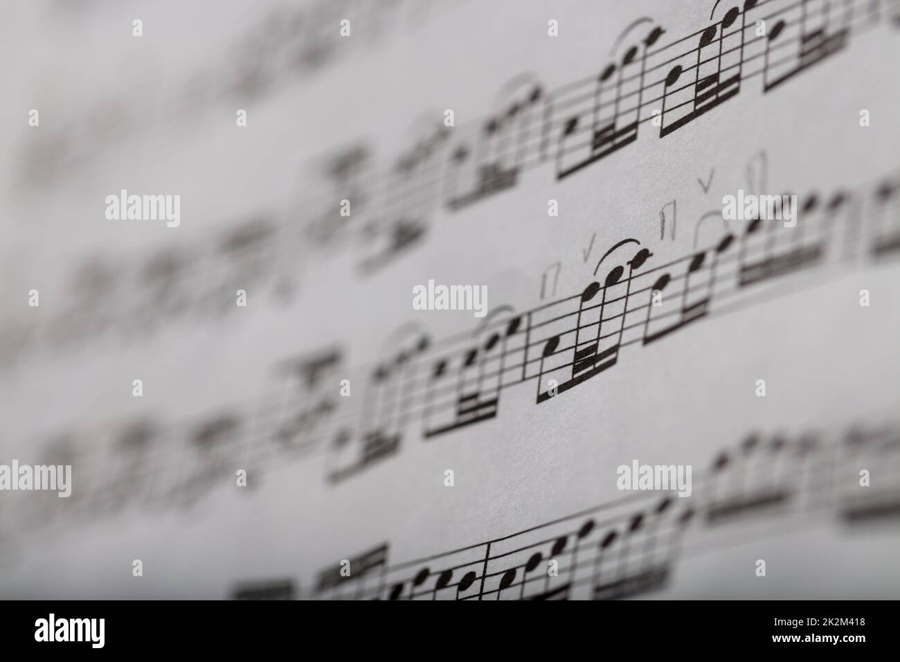 Musical notes musical instruments hi-res stock photography and images ...