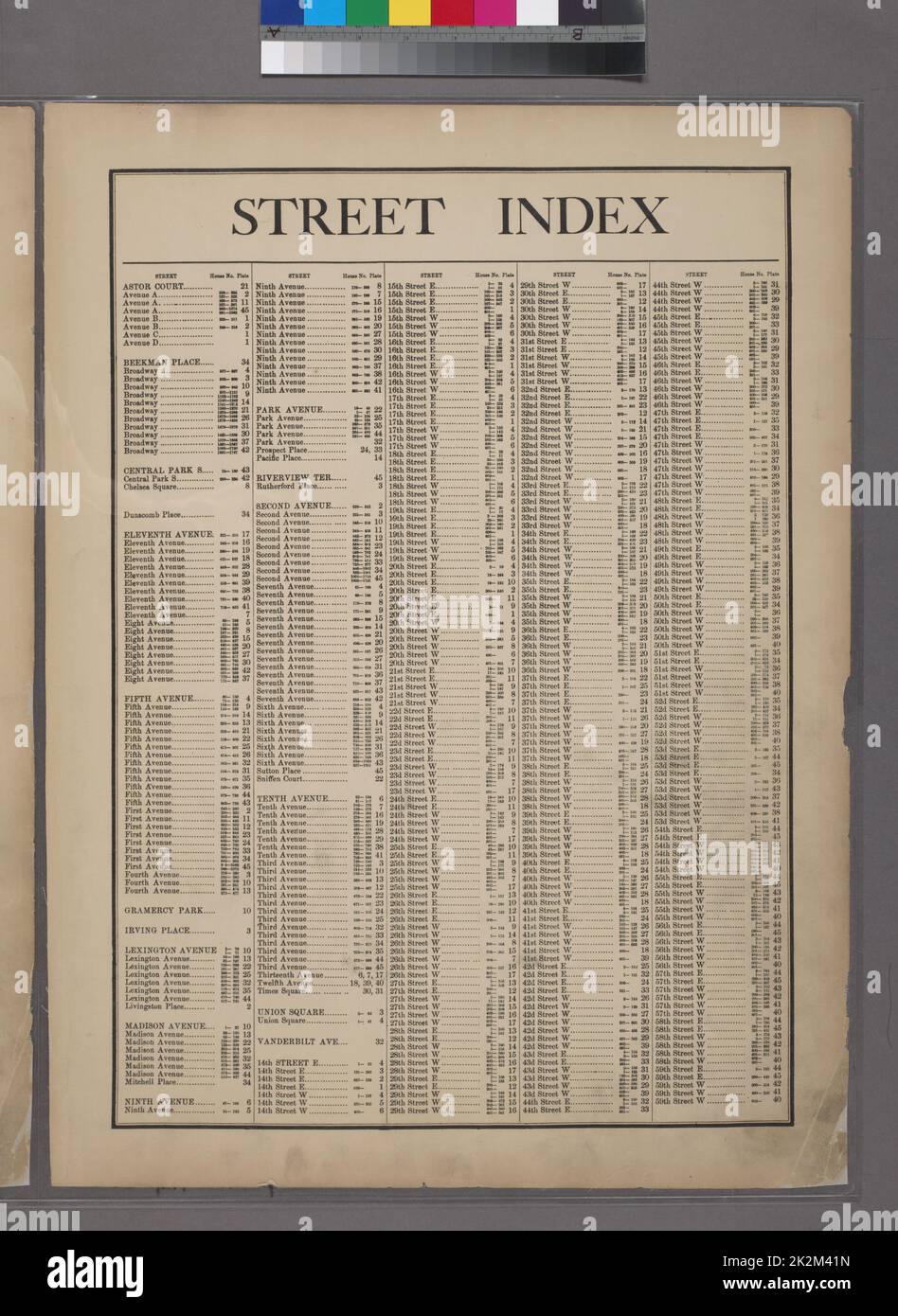 Manhattan map 1920 hi-res stock photography and images - Alamy