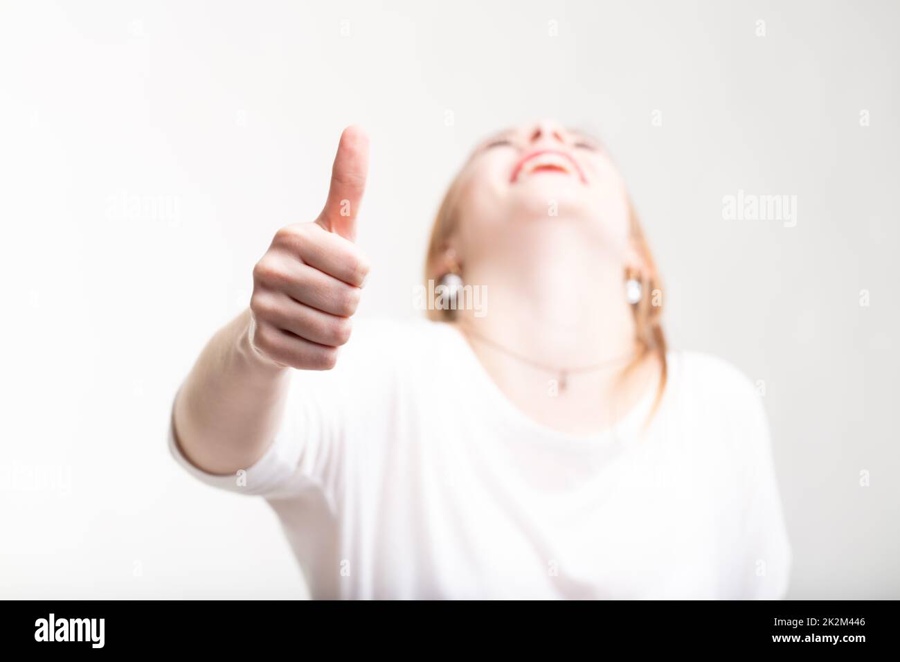 Laughing head back hi-res stock photography and images - Alamy