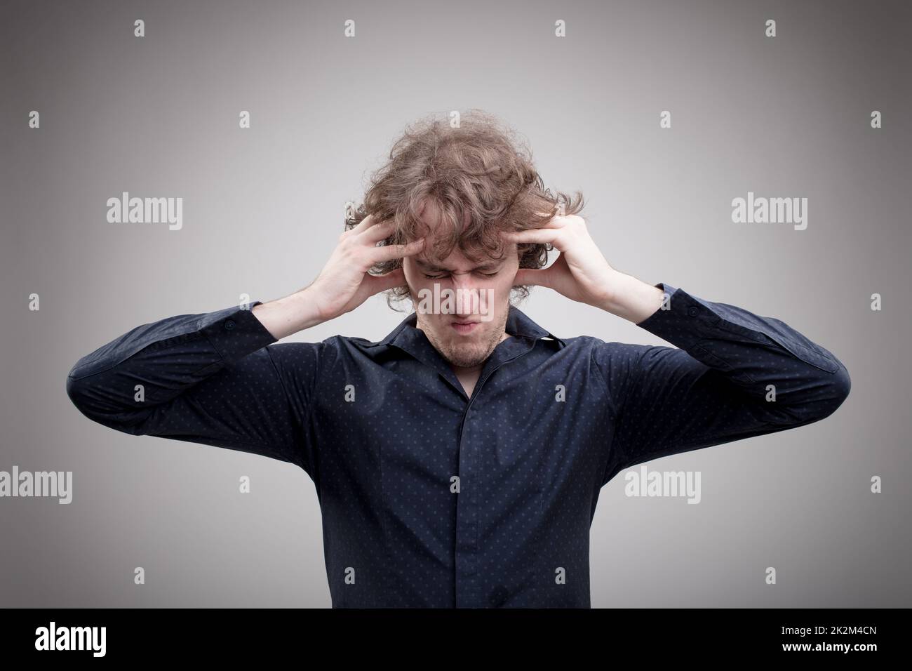 overthinking could be stressful and dangerous Stock Photo - Alamy