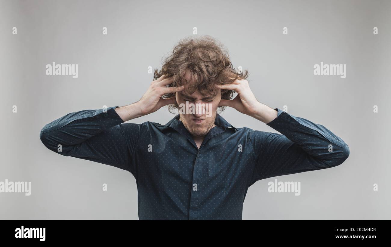 Overthinking brain hi-res stock photography and images - Alamy