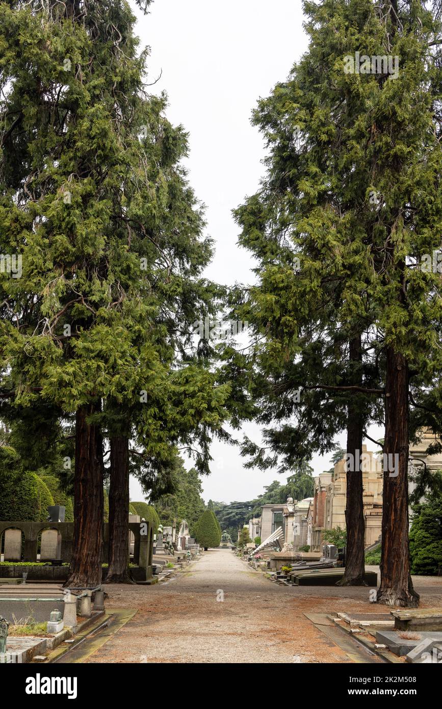 Monumental Cemetery of Milan (Cimitero Monumentale di Milano) is one of ...