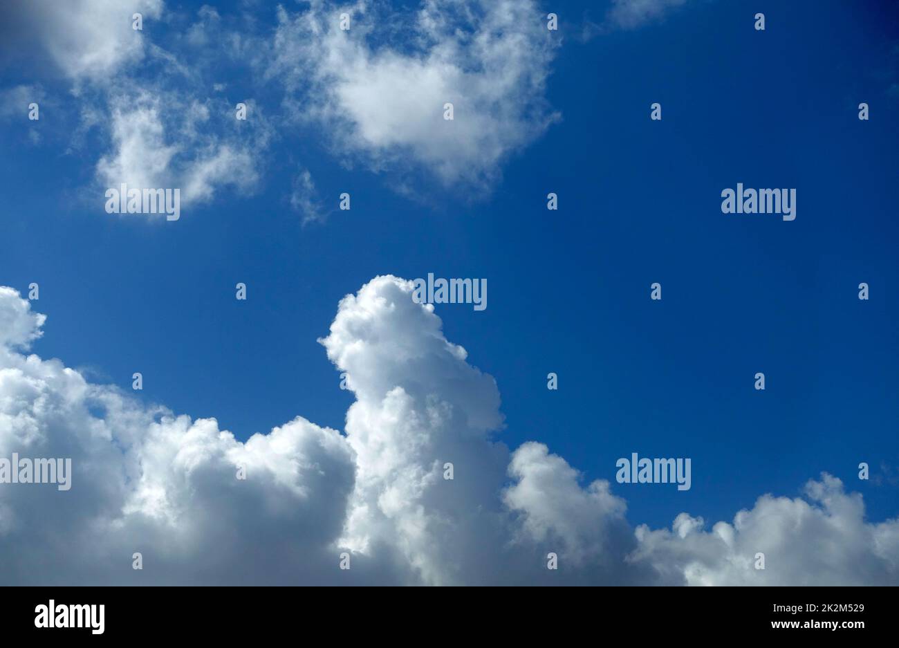 interesting cloud clusters in the sky, heavy rain clouds, interesting ...