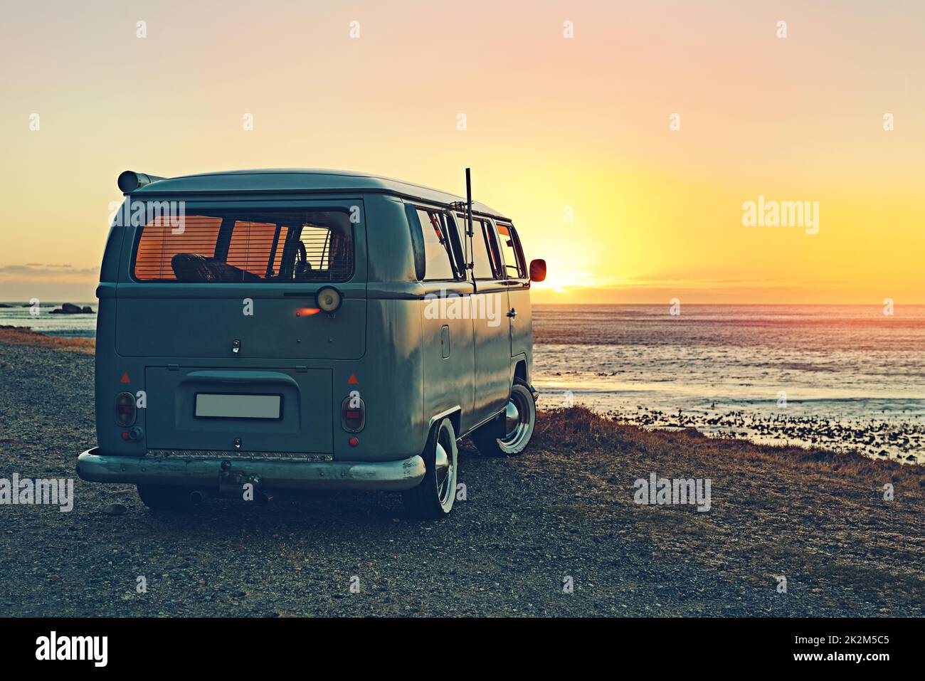 Retro minivan hi-res stock photography and images - Alamy