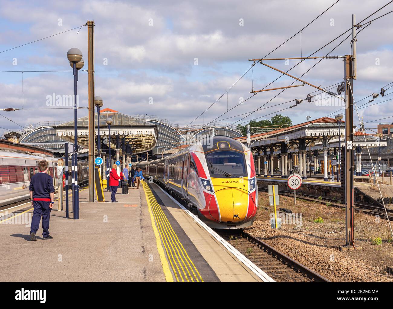 Crew members on locomotive hi-res stock photography and images - Alamy