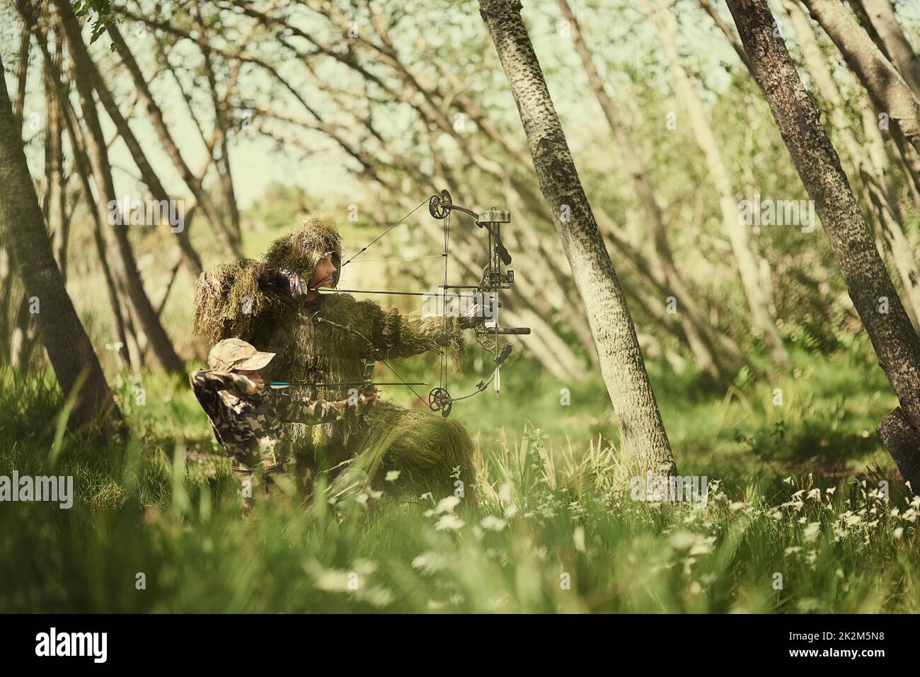 Father and son hunting hi-res stock photography and images - Alamy