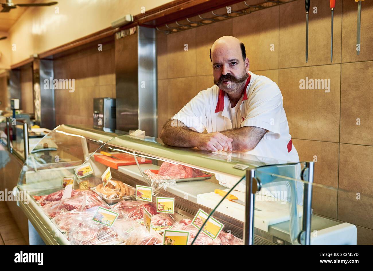 Glass butcher hi-res stock photography and images - Alamy
