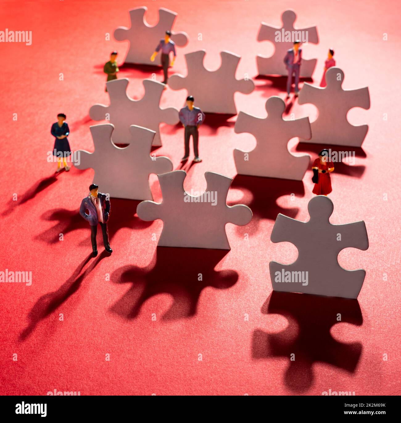 Human relations group abstract hi-res stock photography and images - Alamy