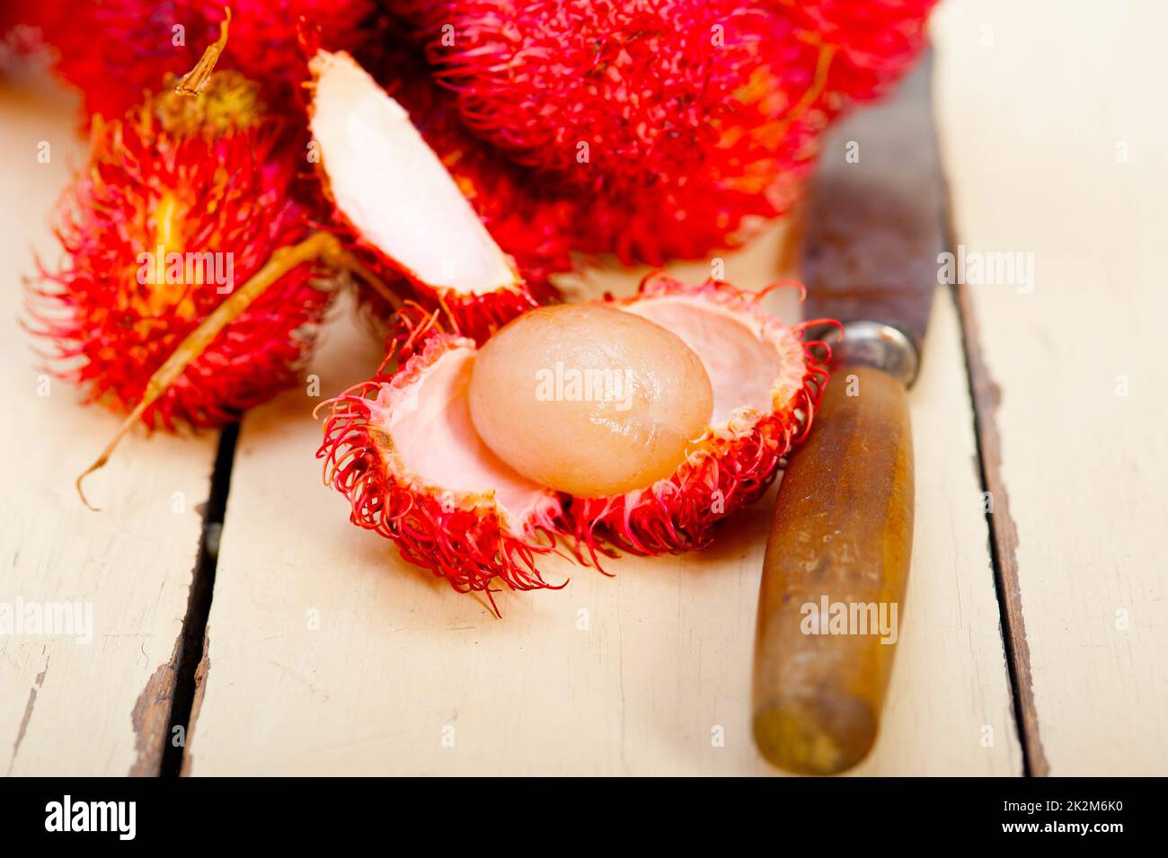 fresh rambutan fruits Stock Photo - Alamy