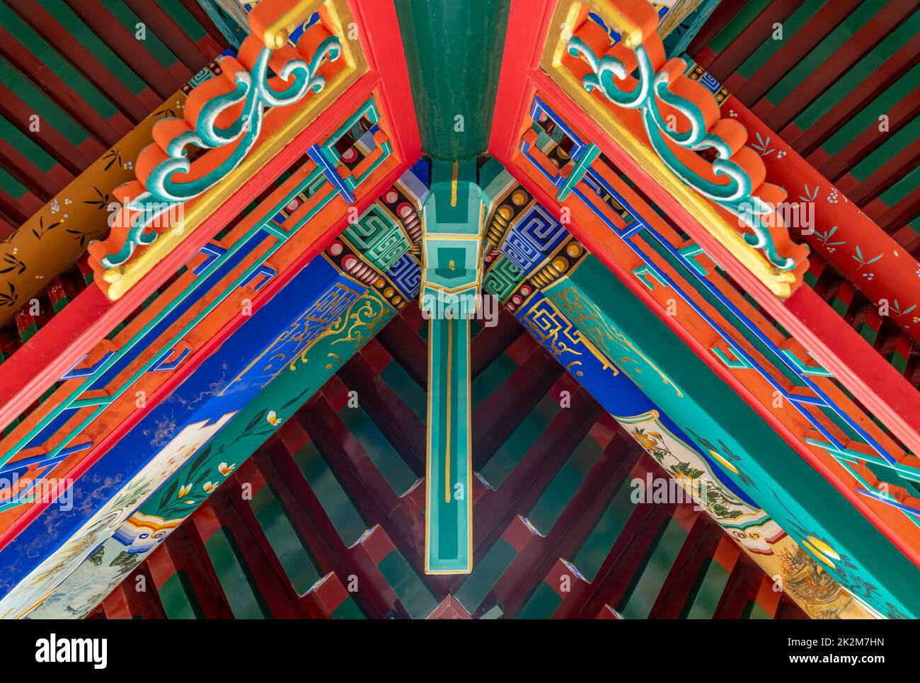 A Cornucopia Dougong in Temple of Confucius, Suixi County Province ...