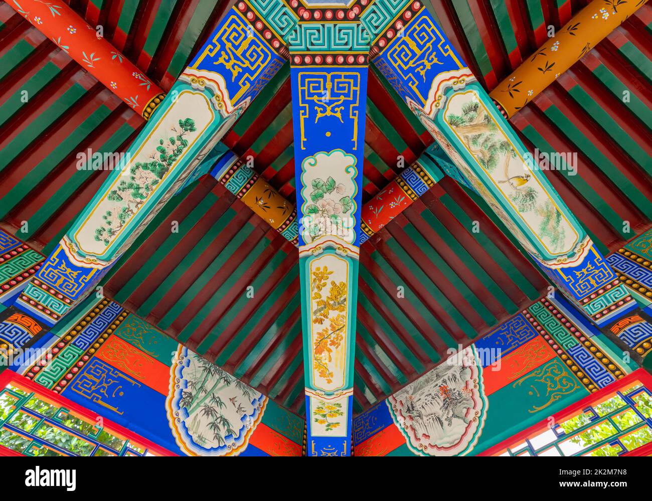 A Cornucopia Dougong in Temple of Confucius, Suixi County Province ...