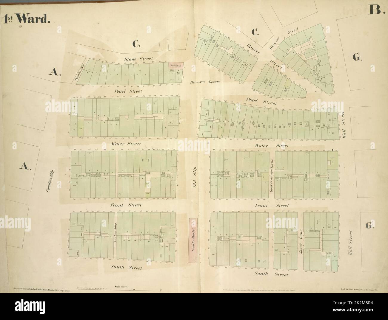 1st ward plate b hi-res stock photography and images - Alamy