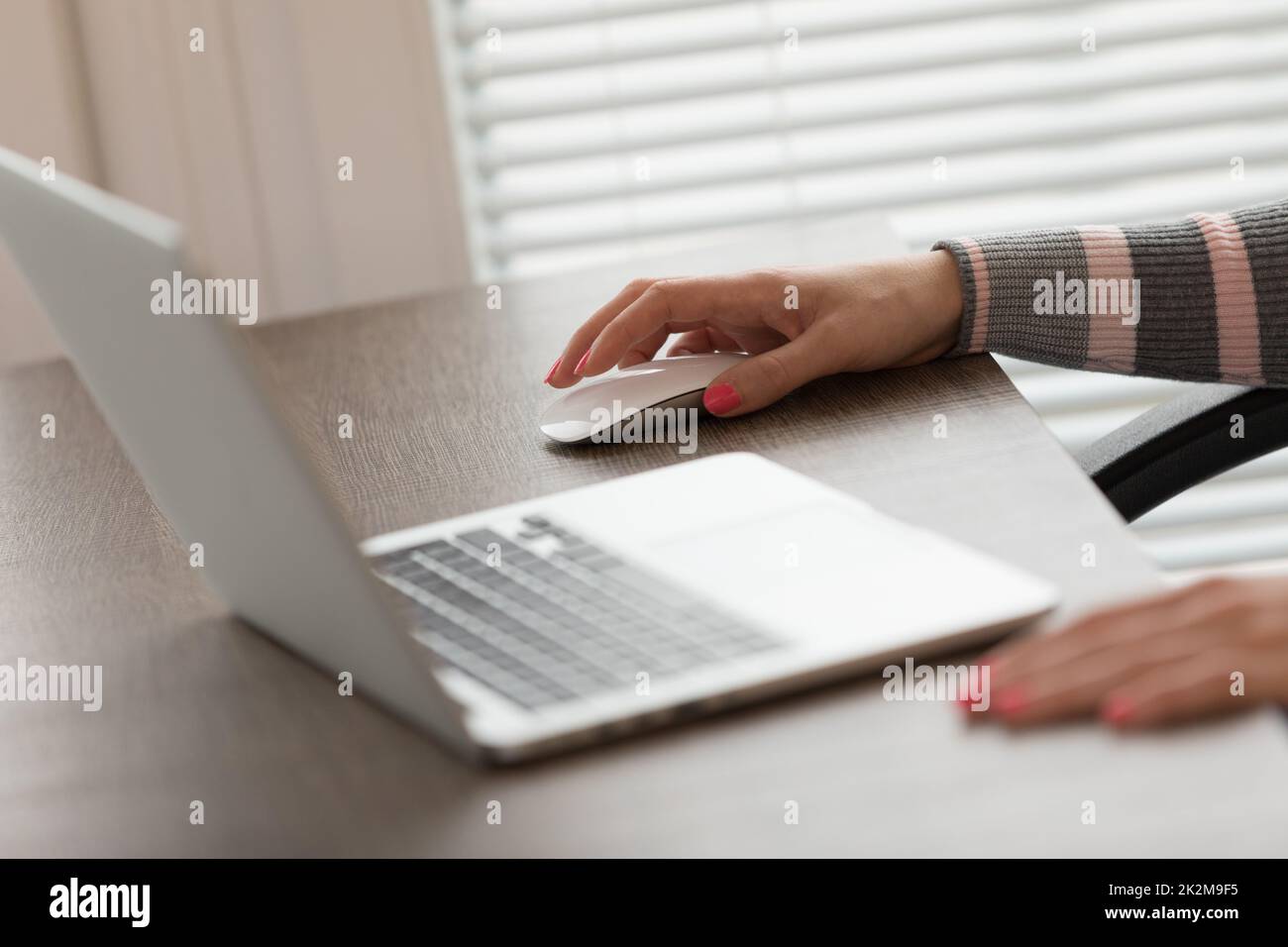 Side view female hands hi-res stock photography and images - Alamy