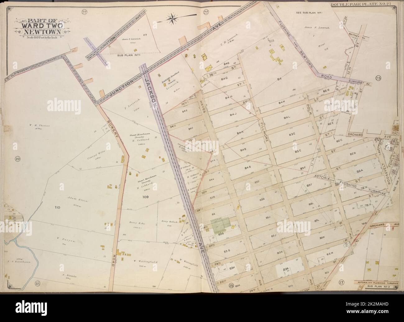 Map of whitney hi-res stock photography and images - Alamy