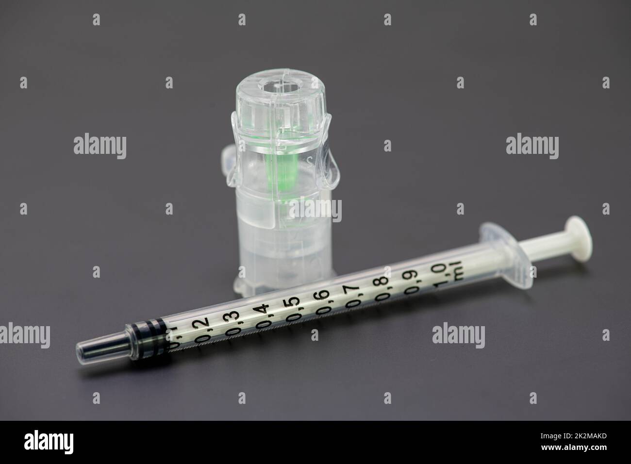 Illustration picture shows a close-up of the applicator developed by ...