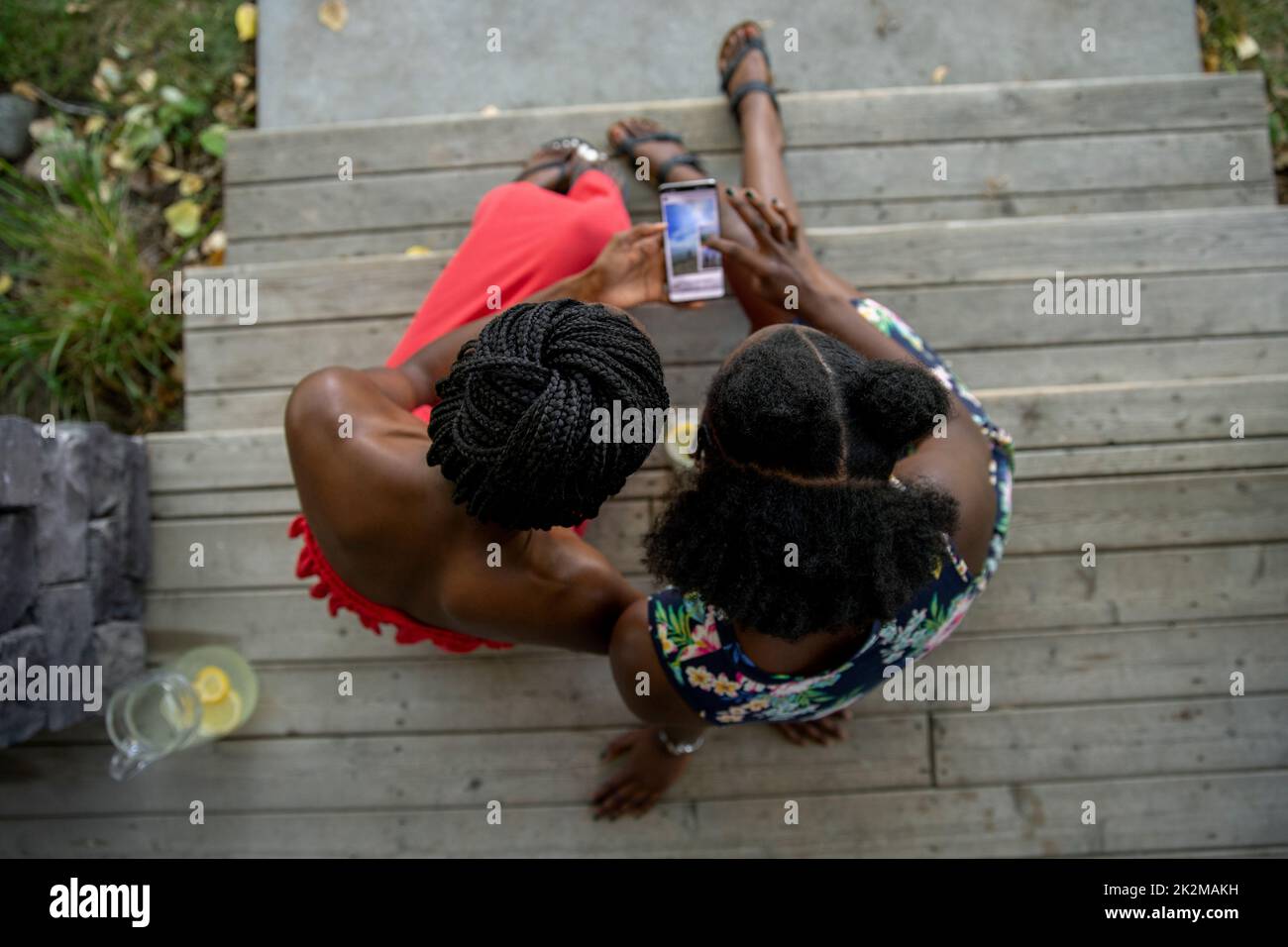 Overhead steps hi-res stock photography and images - Alamy