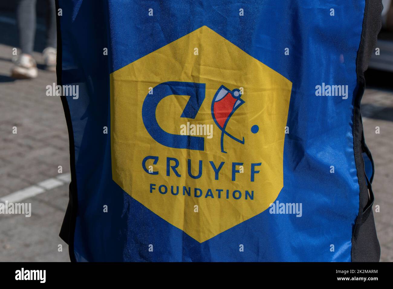 Backside Johan Cruyff Foundation Jacket At Amsterdam The Netherlands 21 ...