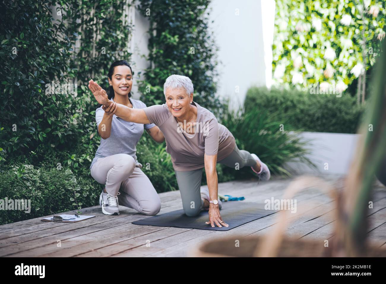 Fear of the future only ruins the present. Shot of an older woman doing ...