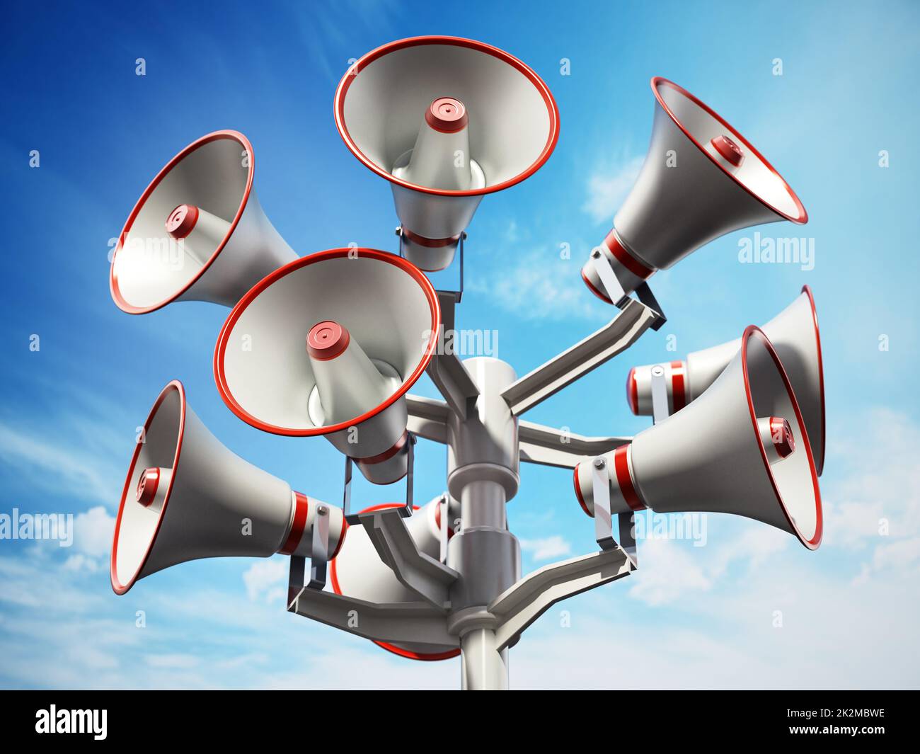 Announcement horn hi-res stock photography and images - Alamy