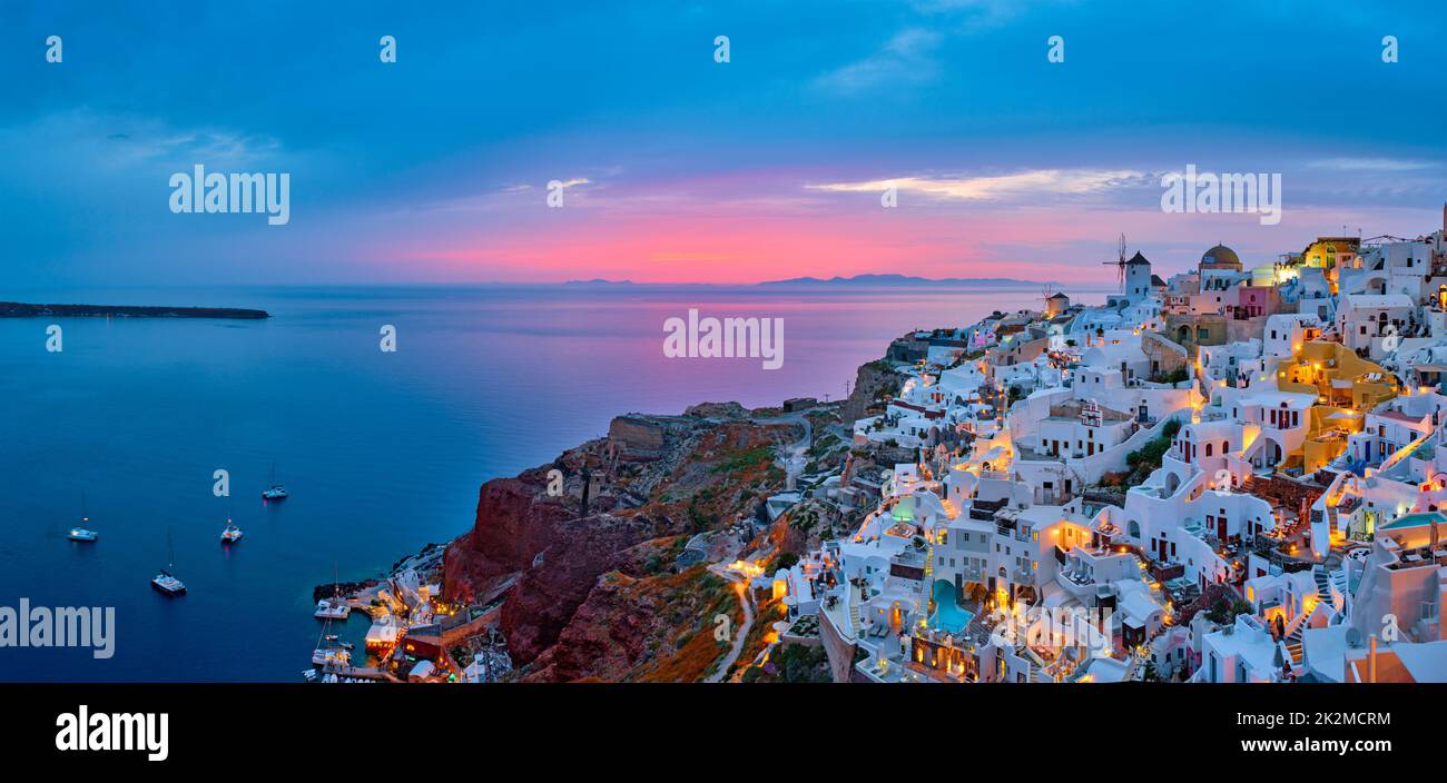 Famous greek tourist destination Oia, Greece Stock Photo - Alamy