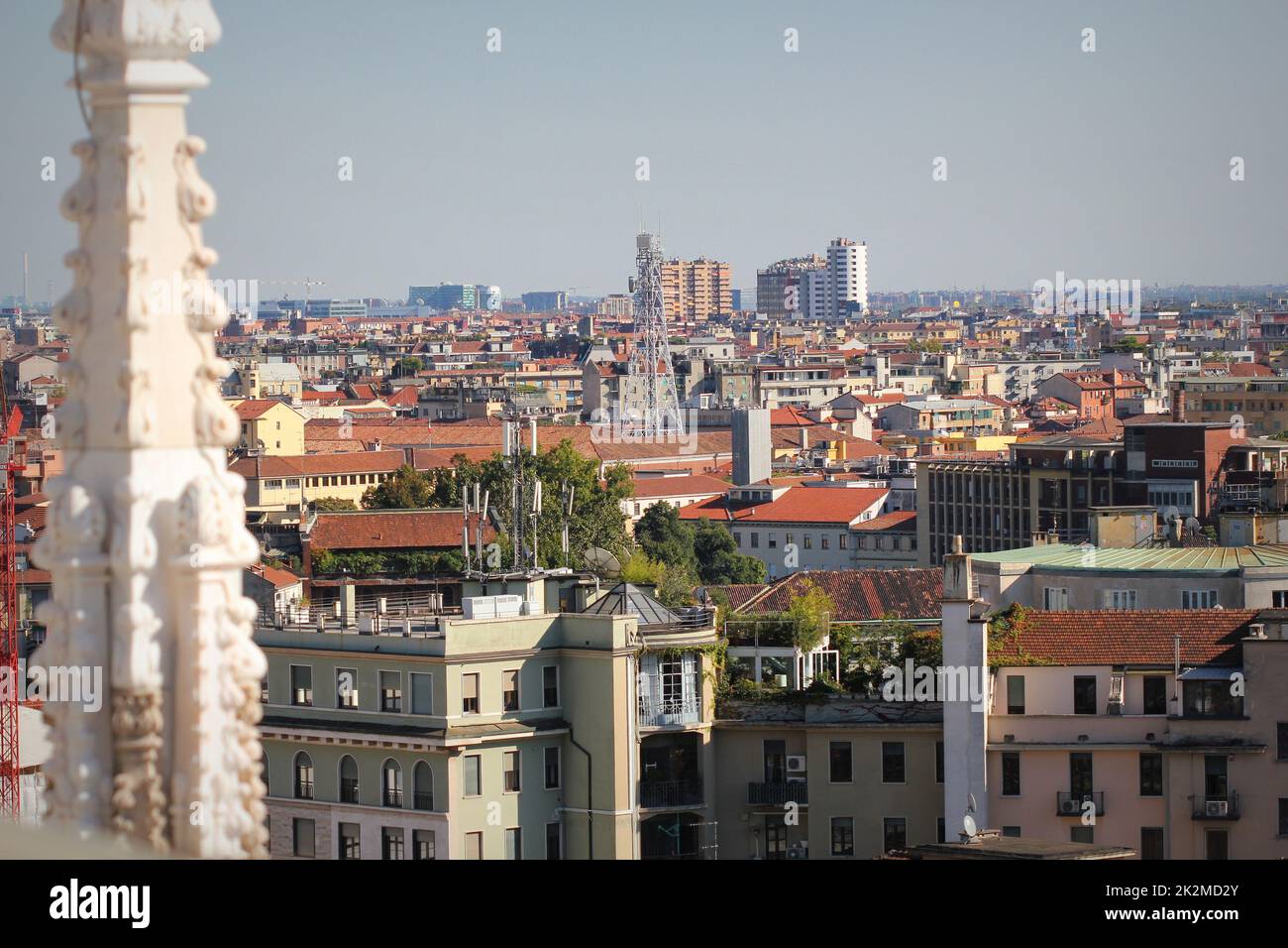 Milan city aerial hi-res stock photography and images - Alamy