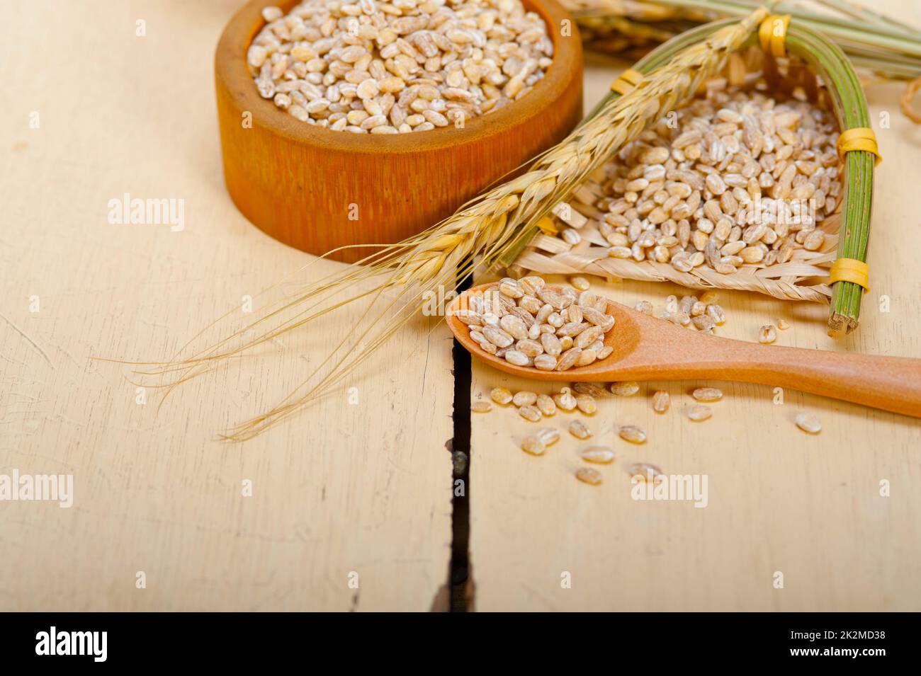 organic barley grains Stock Photo - Alamy