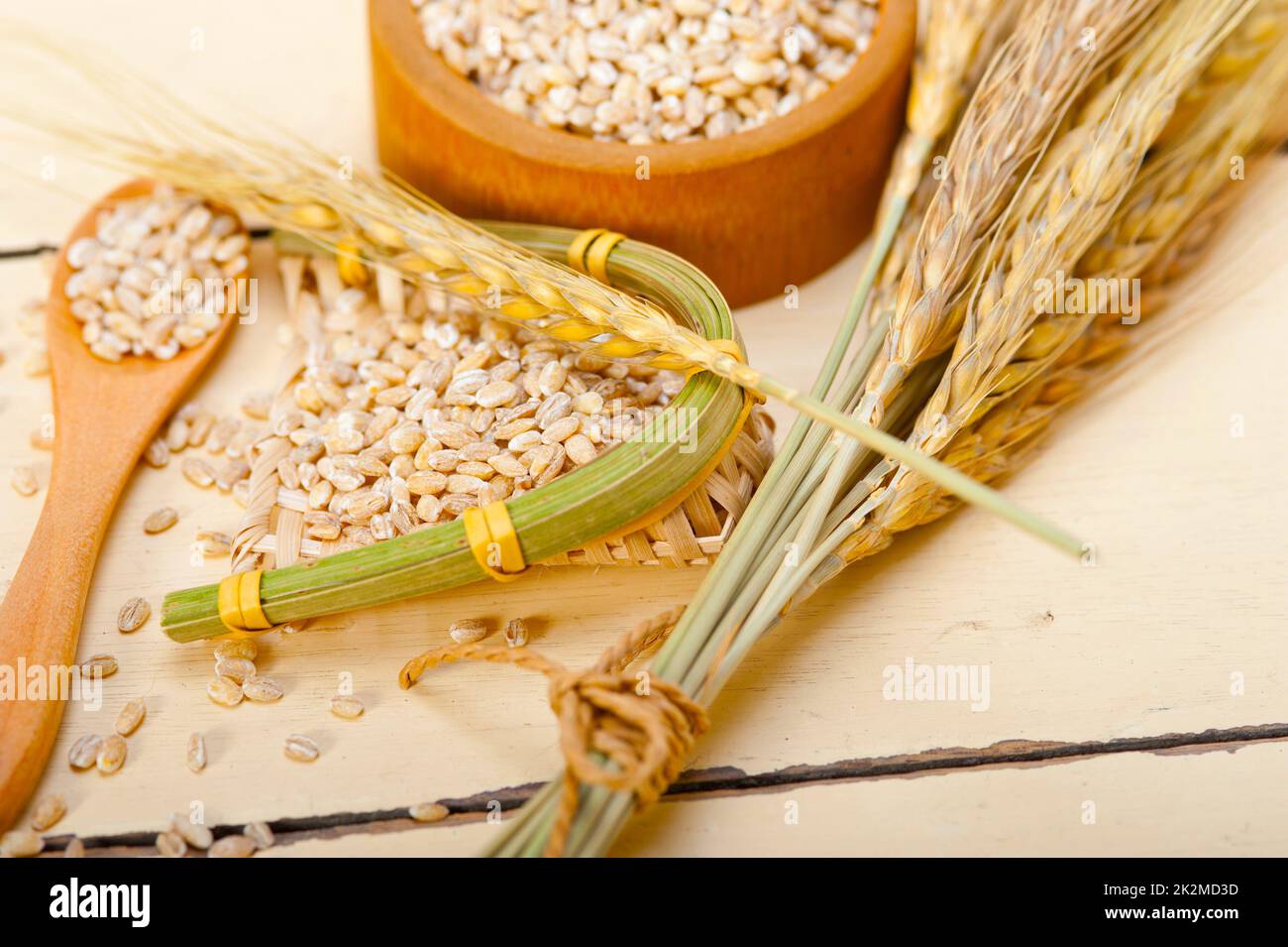 organic wheat grains Stock Photo - Alamy