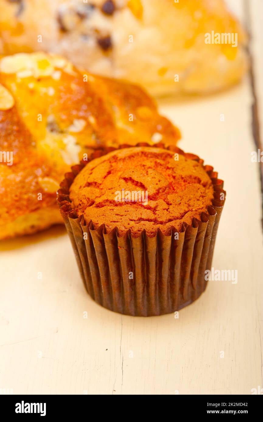 sweet bread cake selection Stock Photo - Alamy
