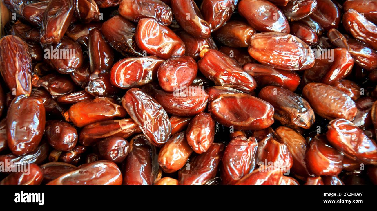 Dates are edible fruits of the date palm Stock Photo - Alamy