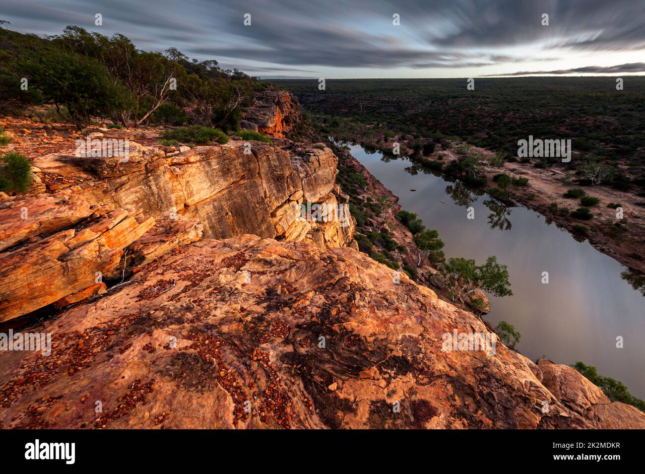 Murchison River Gorge in Kalbarri National Park Stock Photo - Alamy