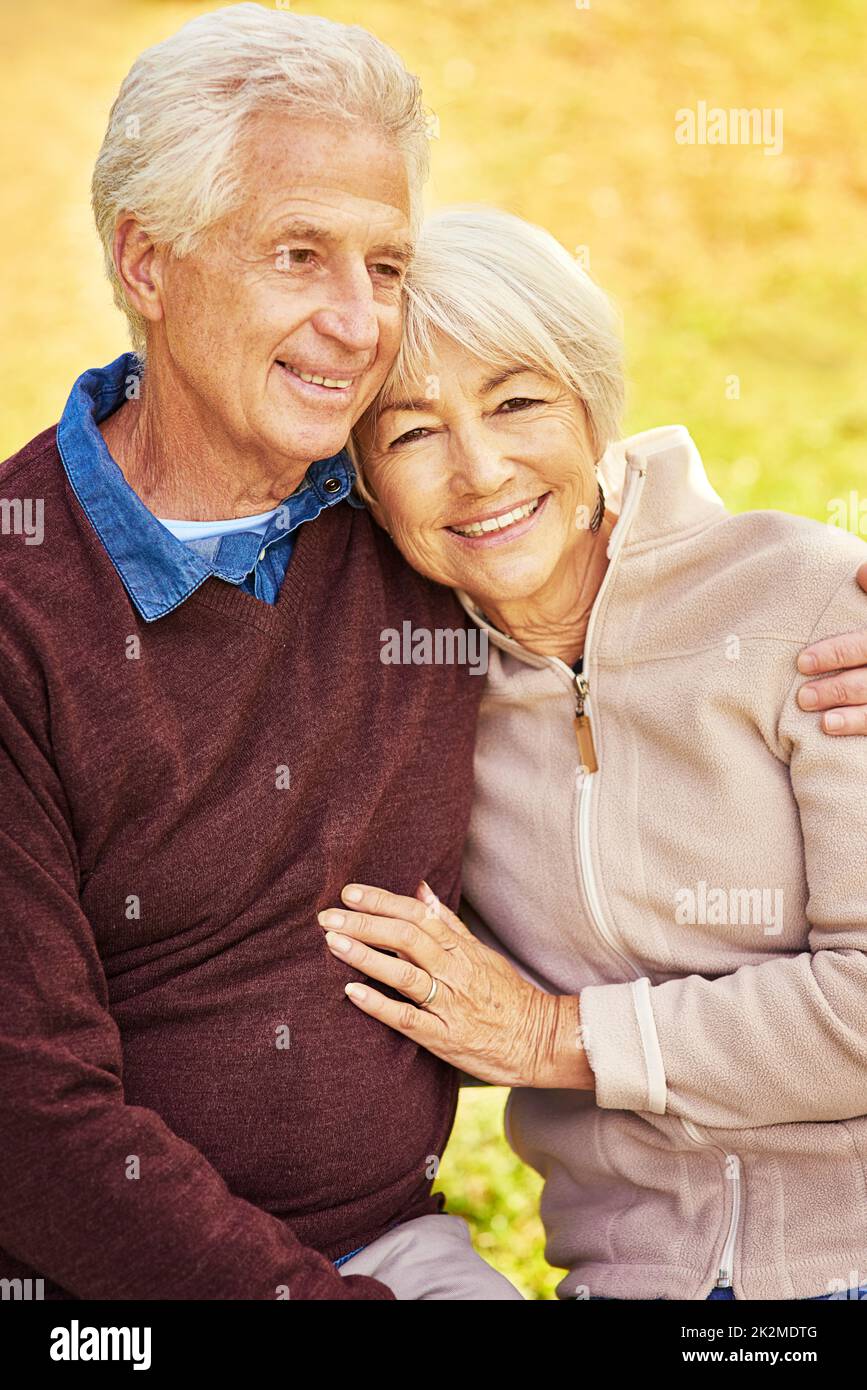 The older we get, the deeper our love grows Stock Photo - Alamy