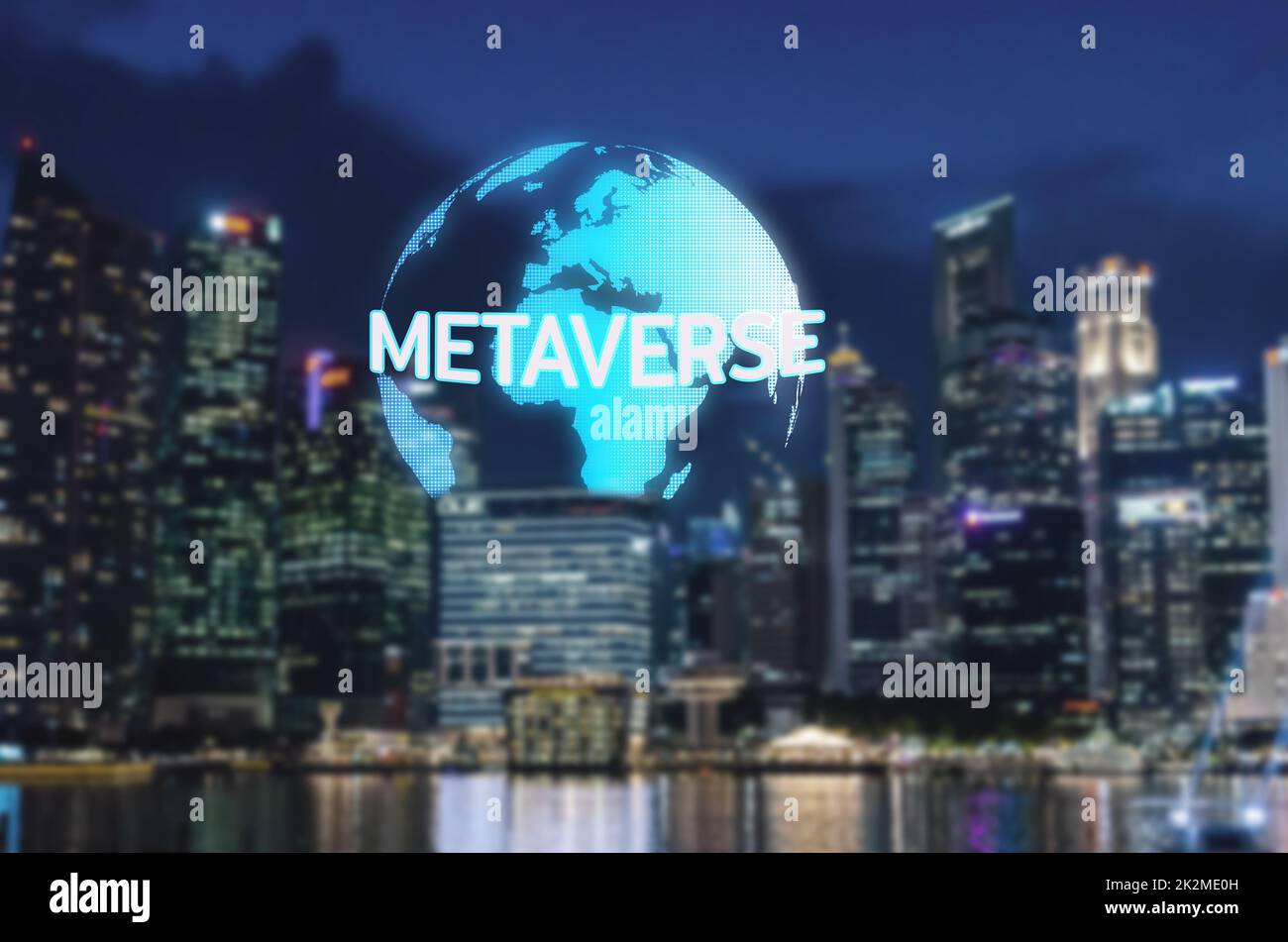Metaverse ai infrastructure virtual hi-res stock photography and images ...