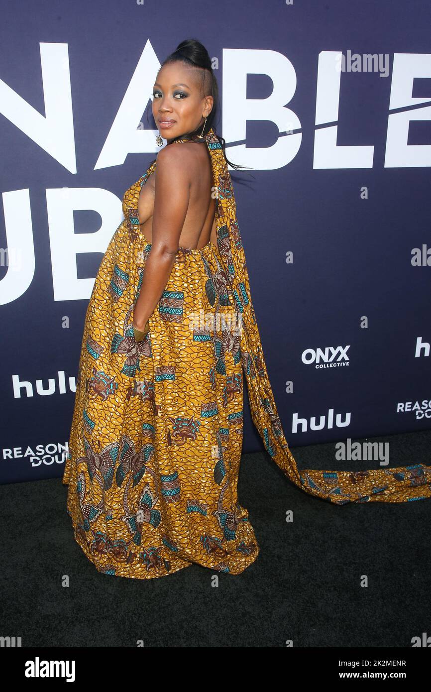 Los Angeles, Ca. 22nd Sep, 2022. Tiffany Yvonne Cox at the Los Angeles ...