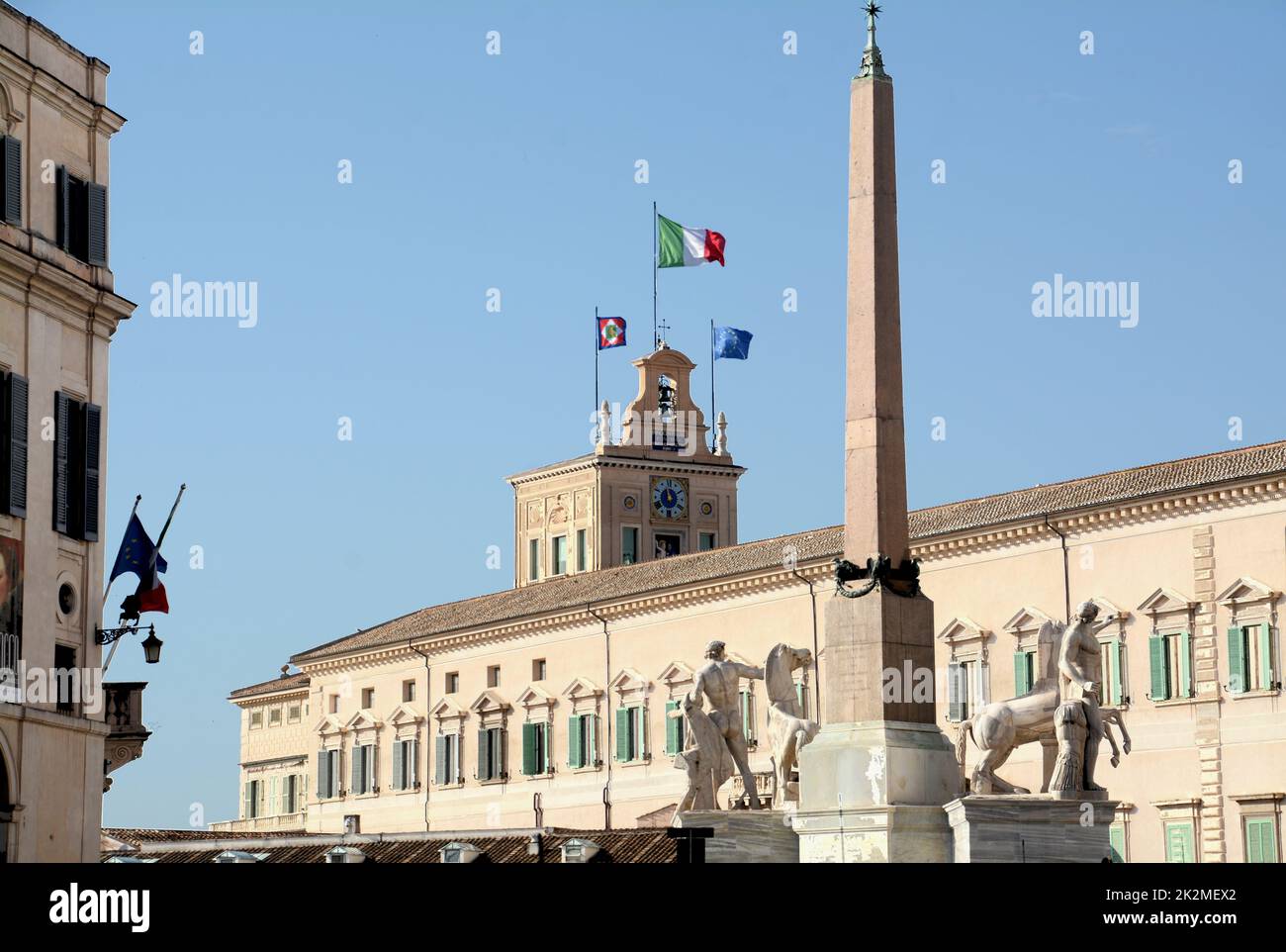 Obelisk quirinale hi-res stock photography and images - Alamy