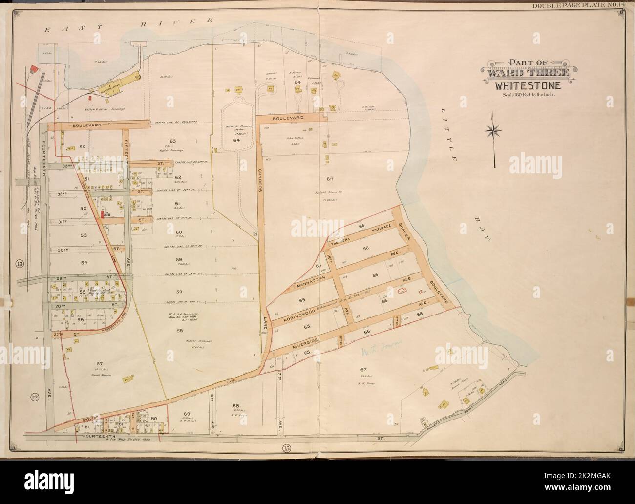 Map of new york city including queens hi-res stock photography and ...