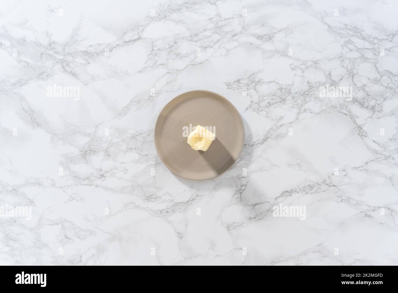 Softening unsalted butter Stock Photo - Alamy