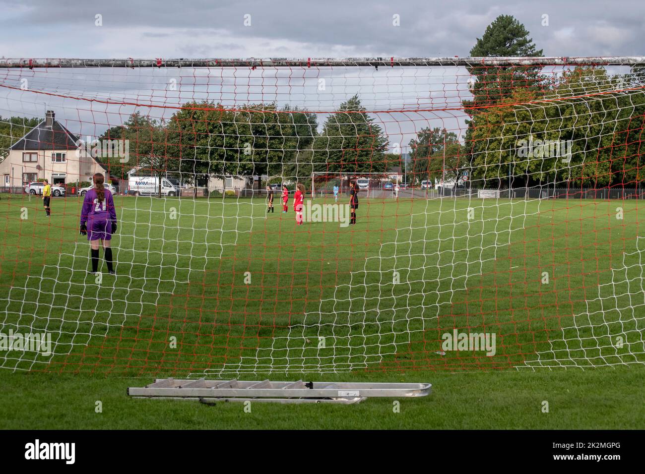 Alloa, Scotland, United Kingdom. September 11th 2022: A young ...