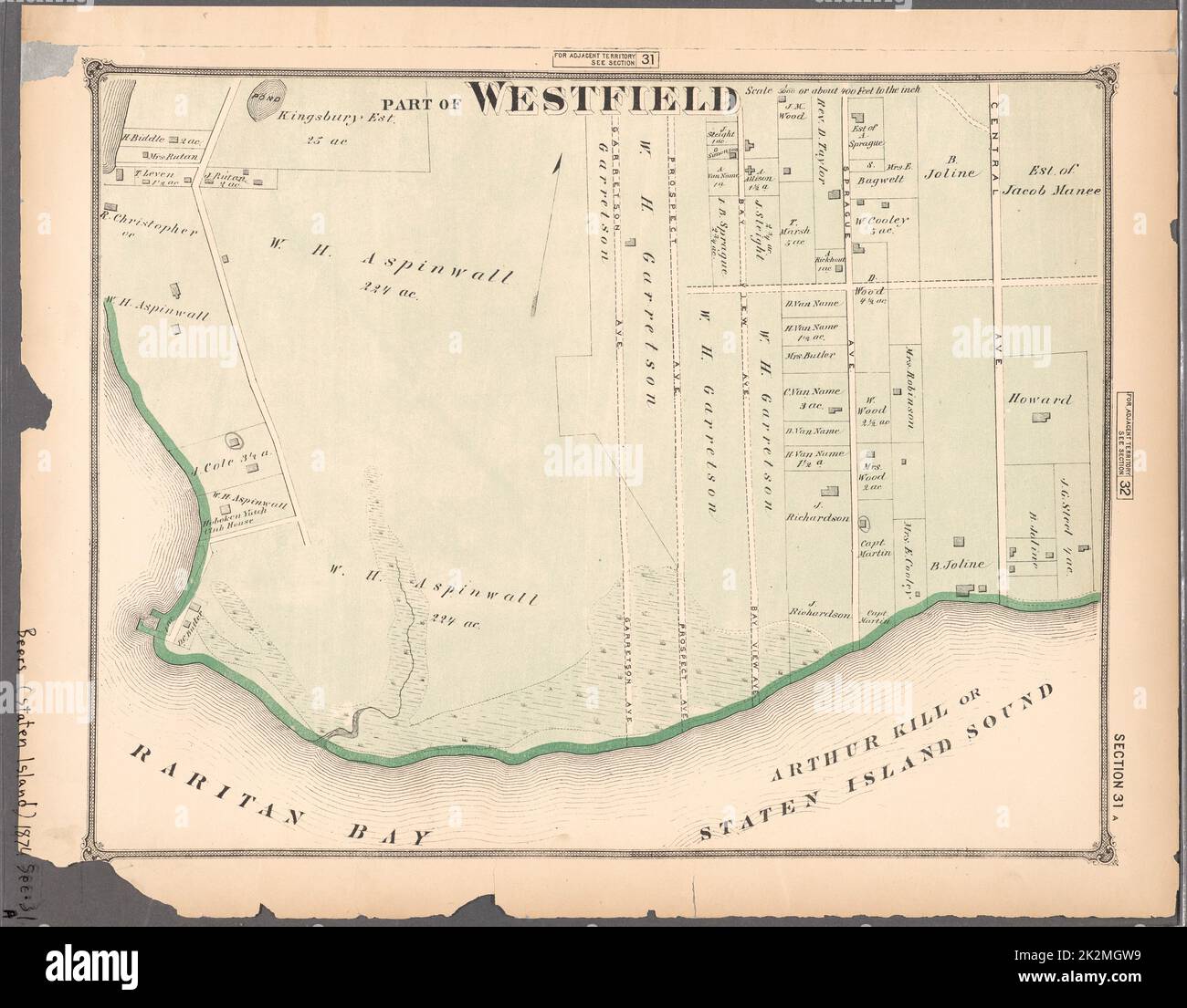 Cartographic, Maps. 1874. Lionel Pincus and Princess Firyal Map ...