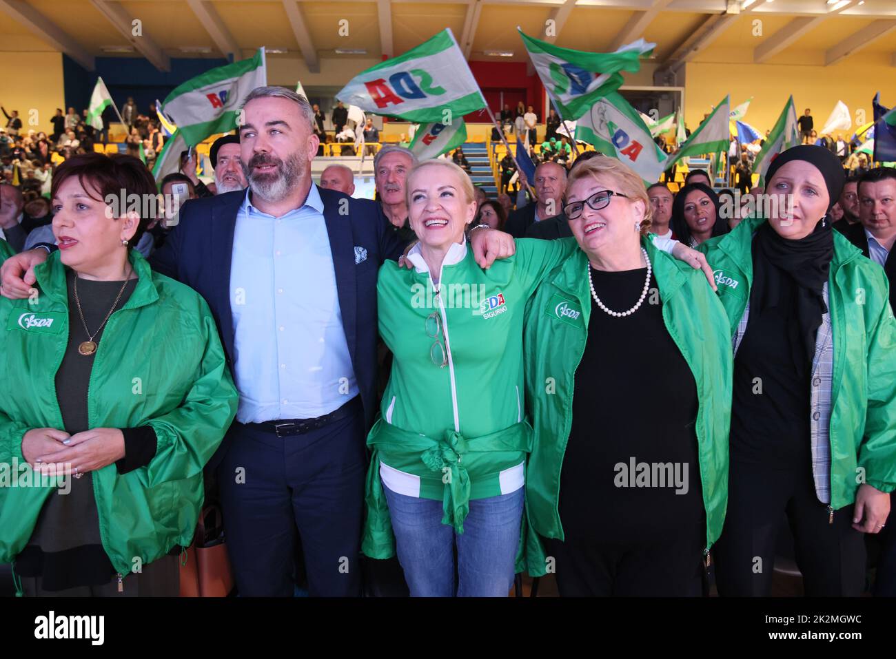 September 22, 2022, Sarajevo, Sarajevo, Bosnia and Herzegovina: Members ...
