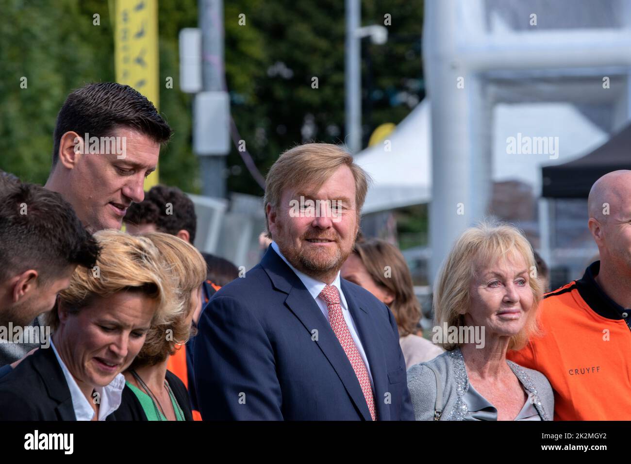 Close Up King Willem Alexander At Amsterdam The Netherlands 21-9-2022 ...