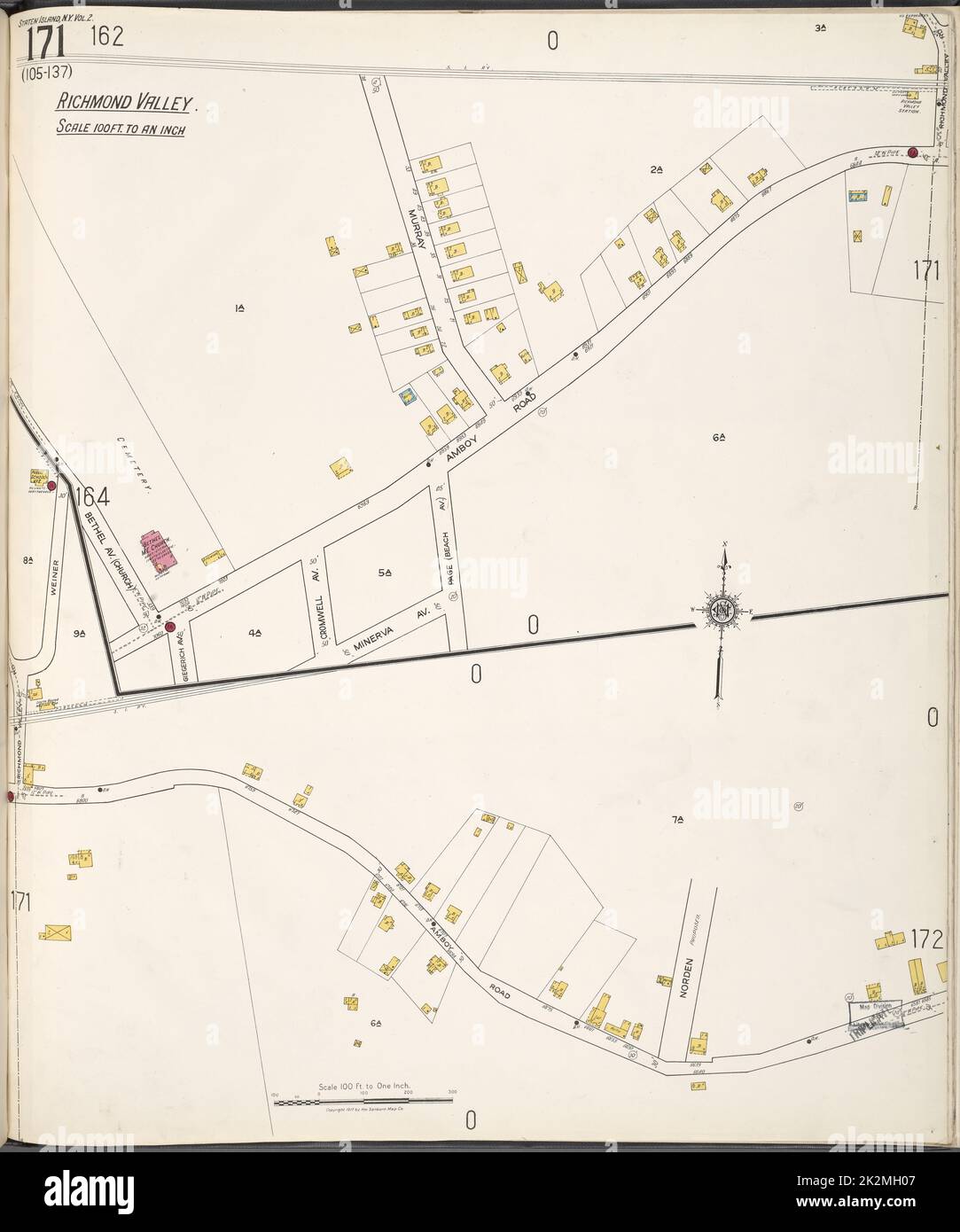 Map of amboy hi-res stock photography and images - Alamy