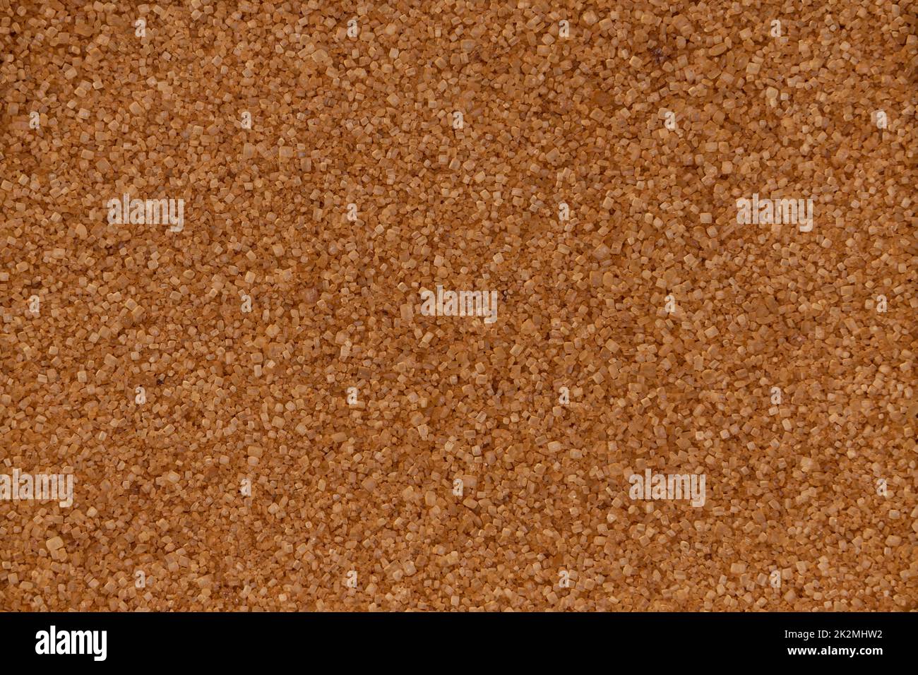 pile of brown sugar texture background with copy space, raw unrefined ...