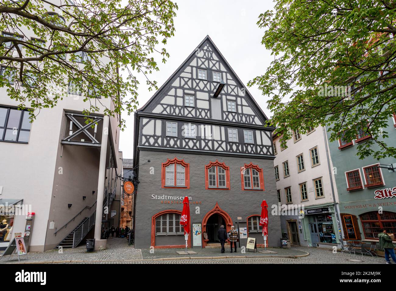 City Museum and Art Collection Jena in the "Göhre Stock Photo - Alamy