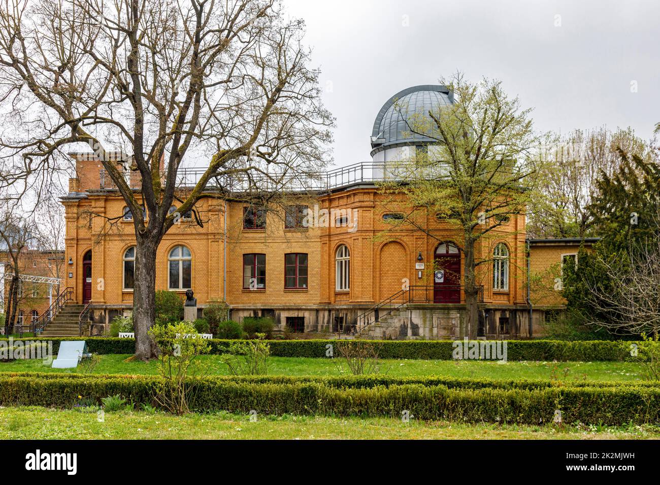 Jena University Observatory on the grounds of Schiller's garden house Stock Photo - Alamy