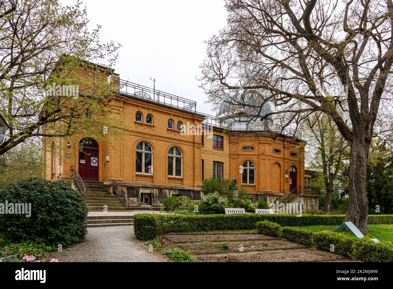 Jena University Observatory on the grounds of Schiller's garden house ...